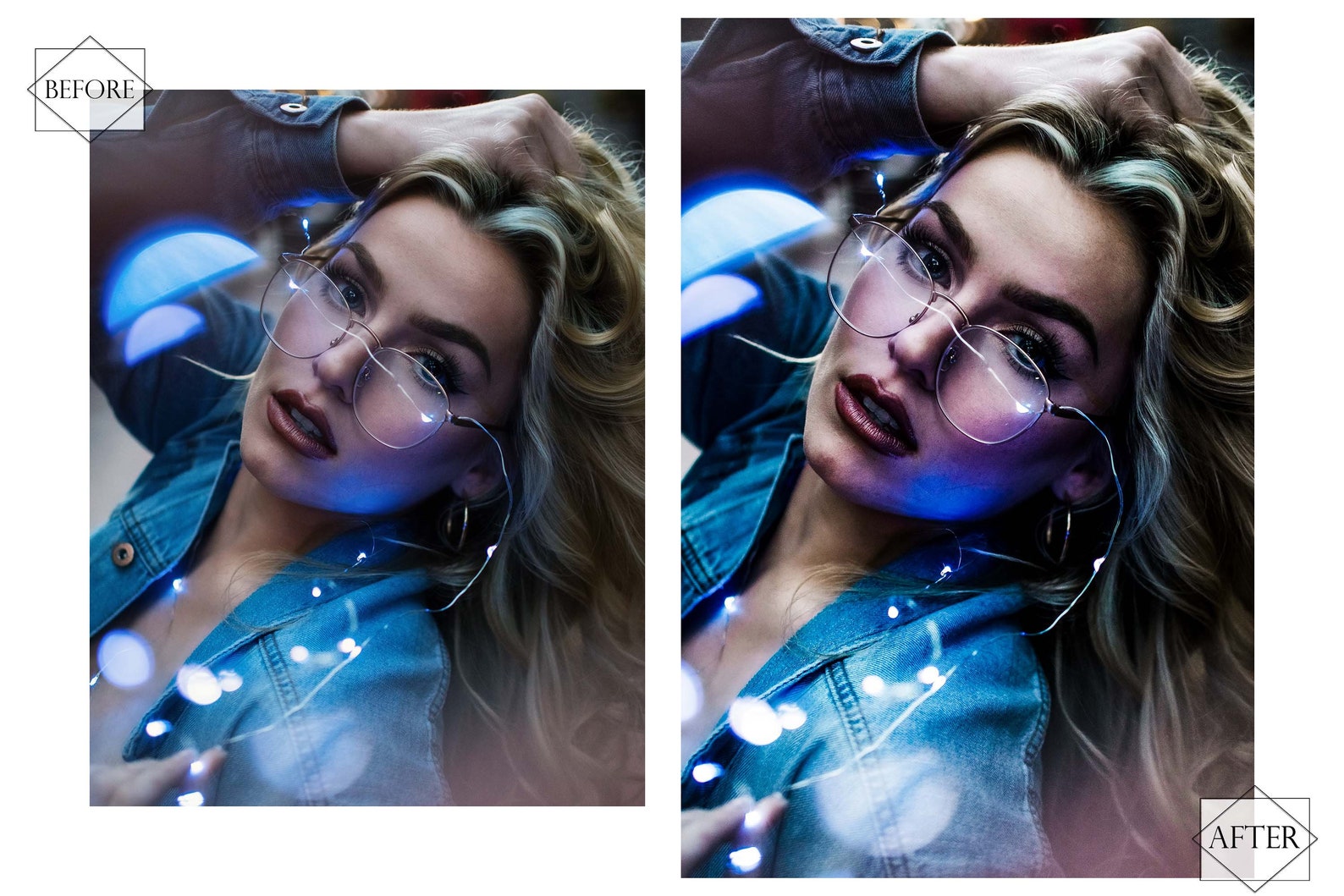 16 Shiny Night Lightroom Presets, Moody Preset, Street Desktop LR ...