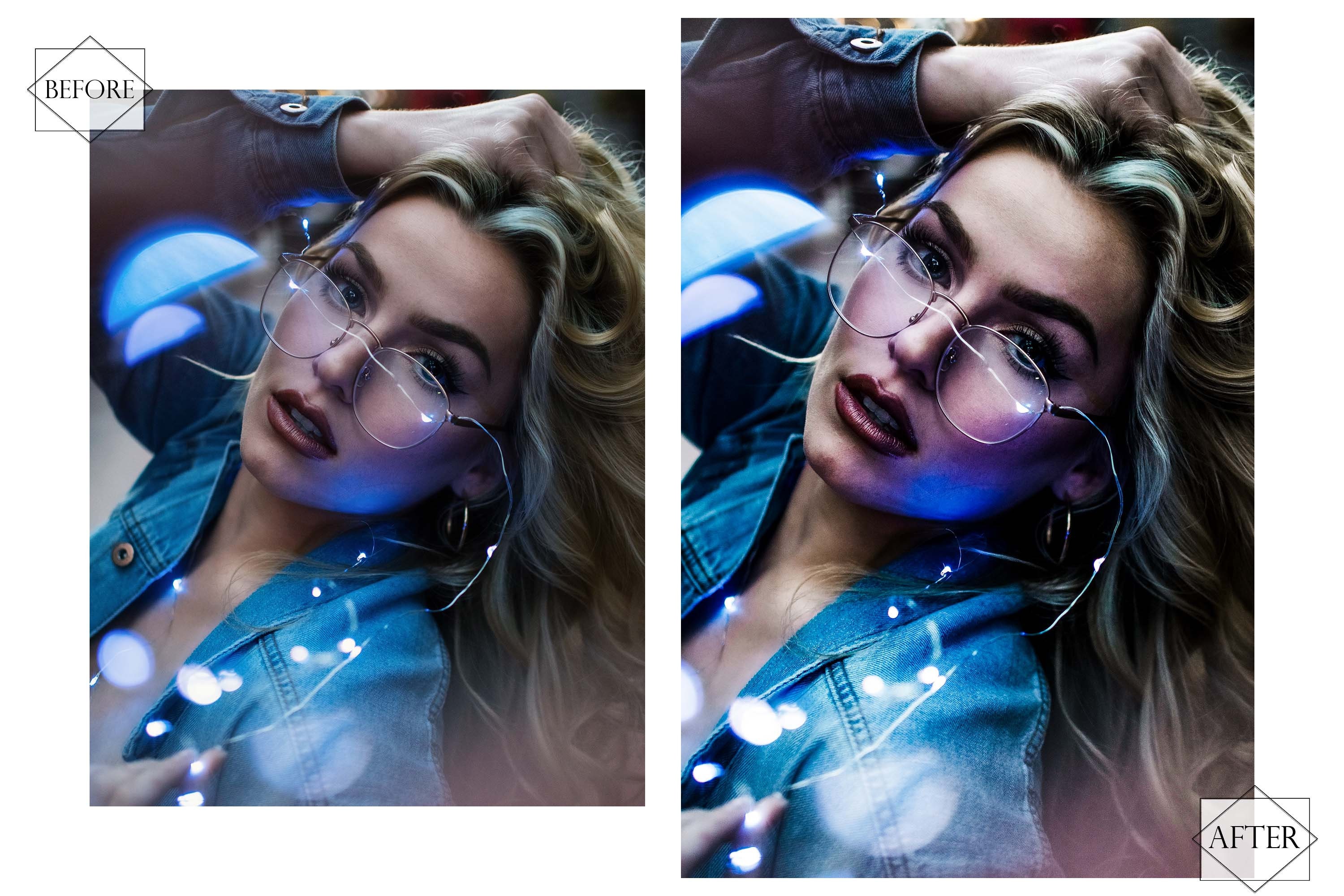 16 Shiny Night Lightroom Presets, Moody Preset, Street Desktop LR ...