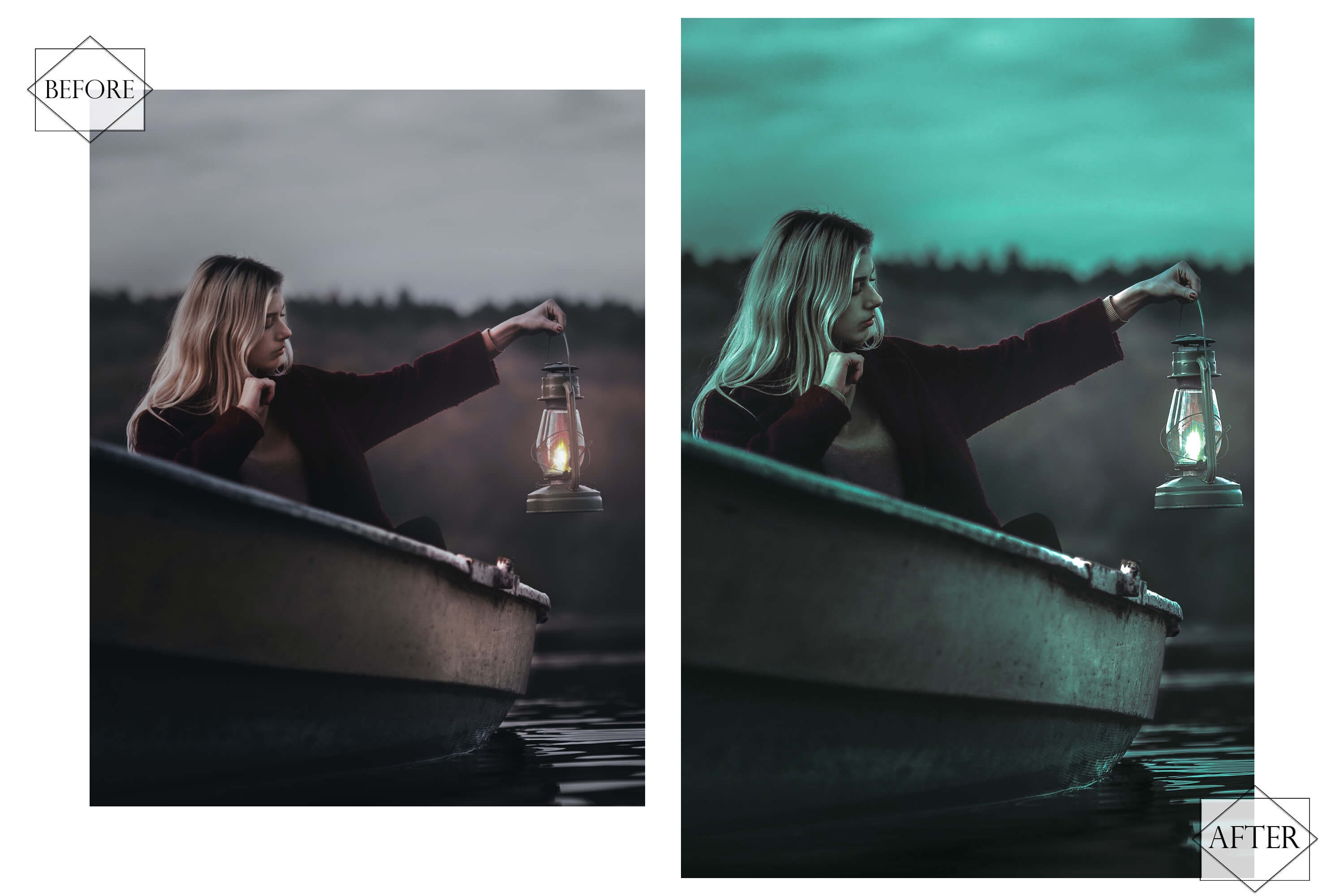 12 Dark Mysterious Photoshop Actions, Moody Dark ACR Preset, Mystery ...
