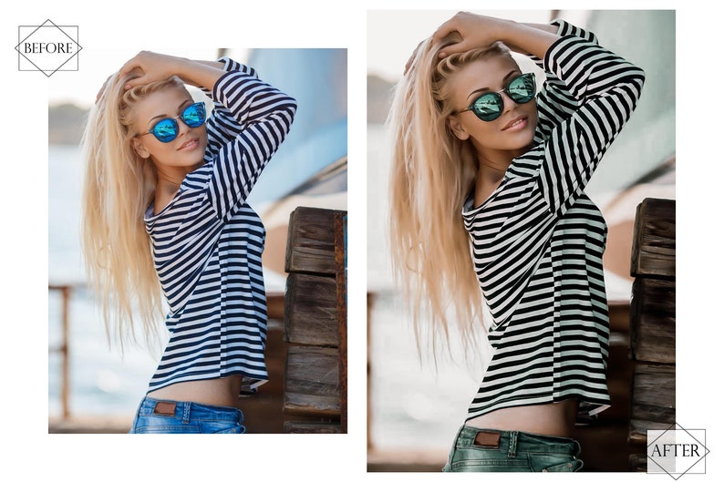 12 Woodgrains Lightroom Presets, Green Preset, Brown Desktop LR Filter ...