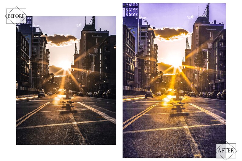 12 Photoshop Actions, Magical Sunset Ps Action, Blue ACR Preset ...