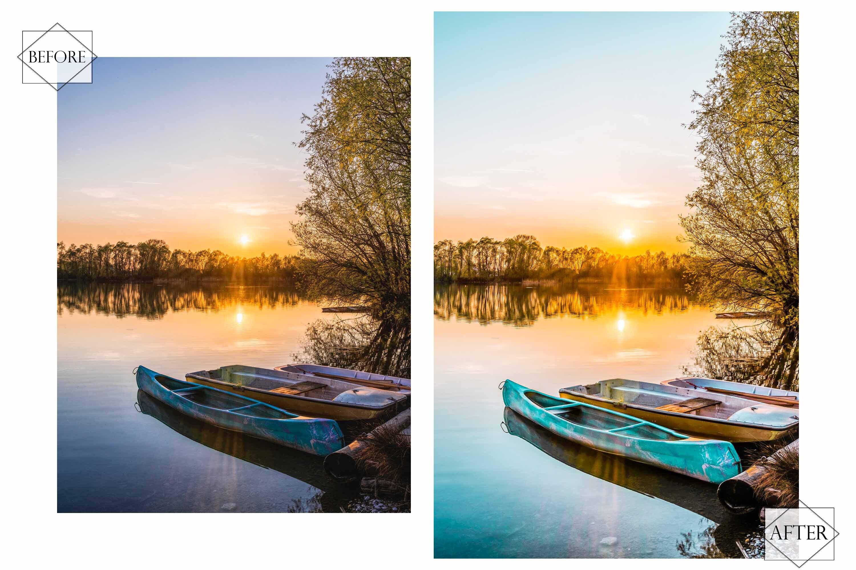 12 Photoshop Actions, Beach Sunset Ps Action, Sunrise ACR Preset ...