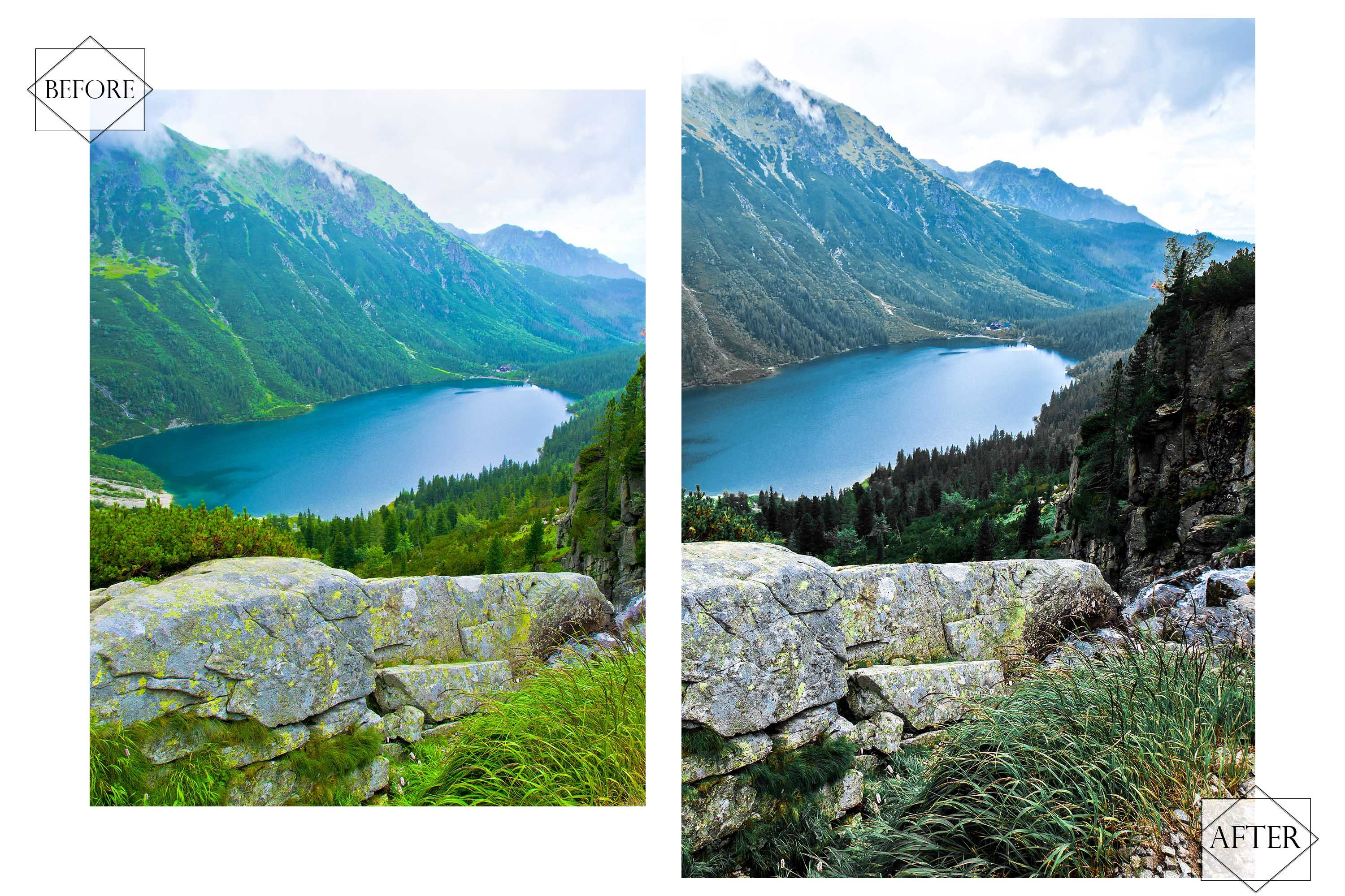 12 Photoshop Actions, the Dark Earth Ps Action, Moody ACR Preset, Black ...