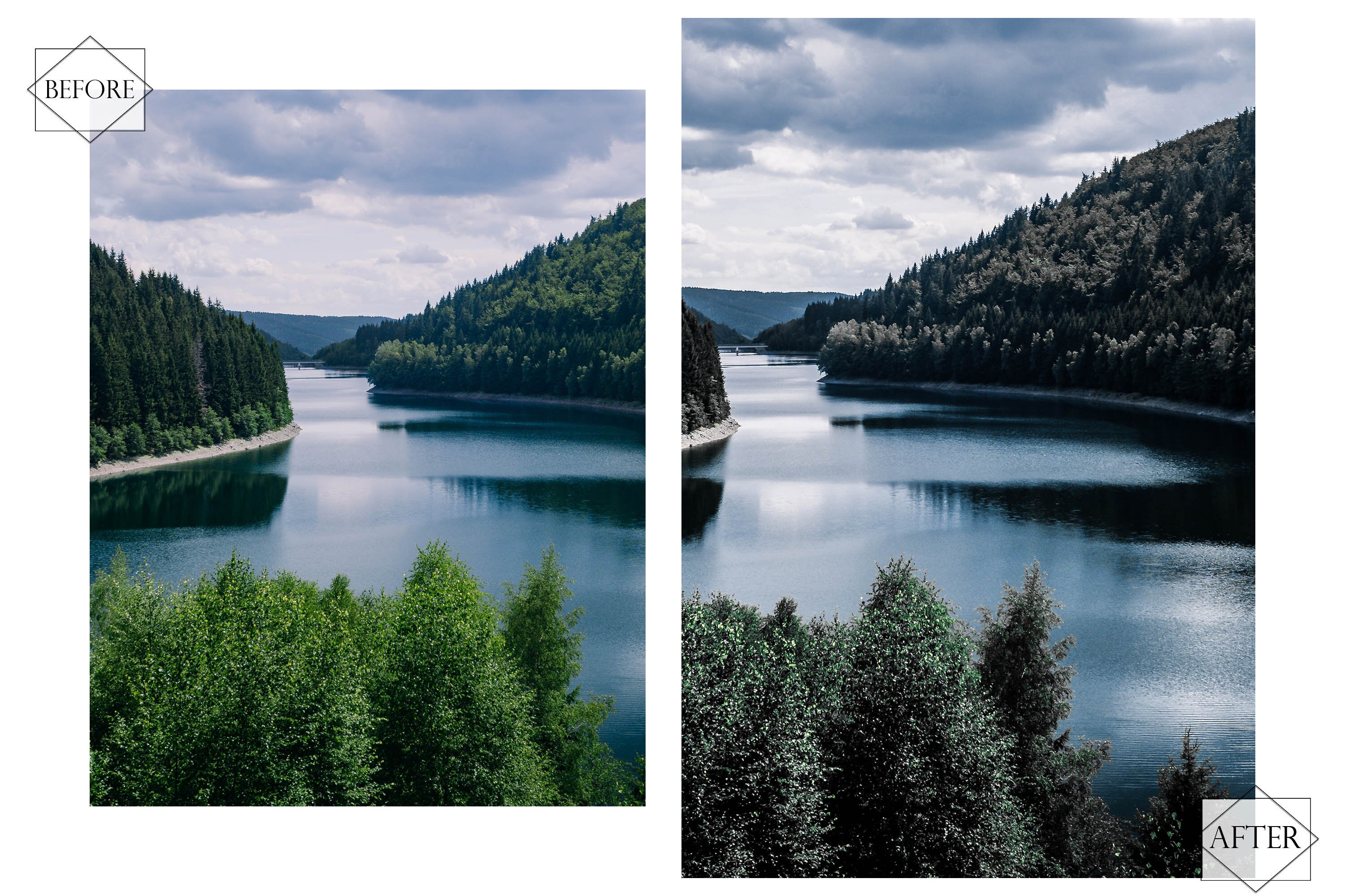 12 Photoshop Actions, the Dark Earth Ps Action, Moody ACR Preset, Black ...