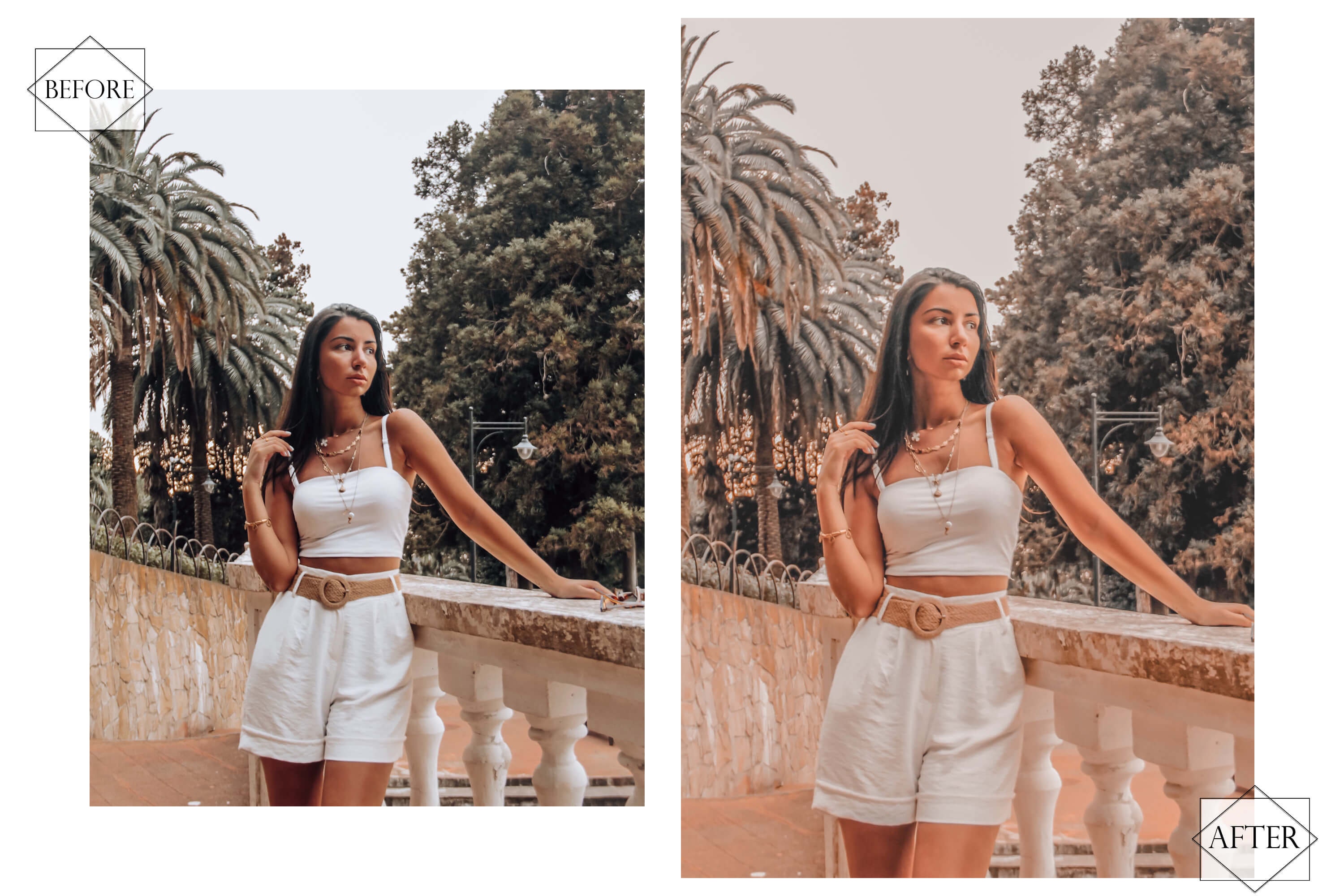 12 Peachy Babe Photoshop Actions, Bright ACR Preset, Orange Filter ...