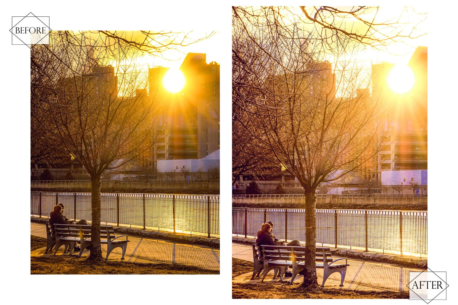 12 Photoshop Actions, Magical Sunset Ps Action, Blue ACR Preset ...
