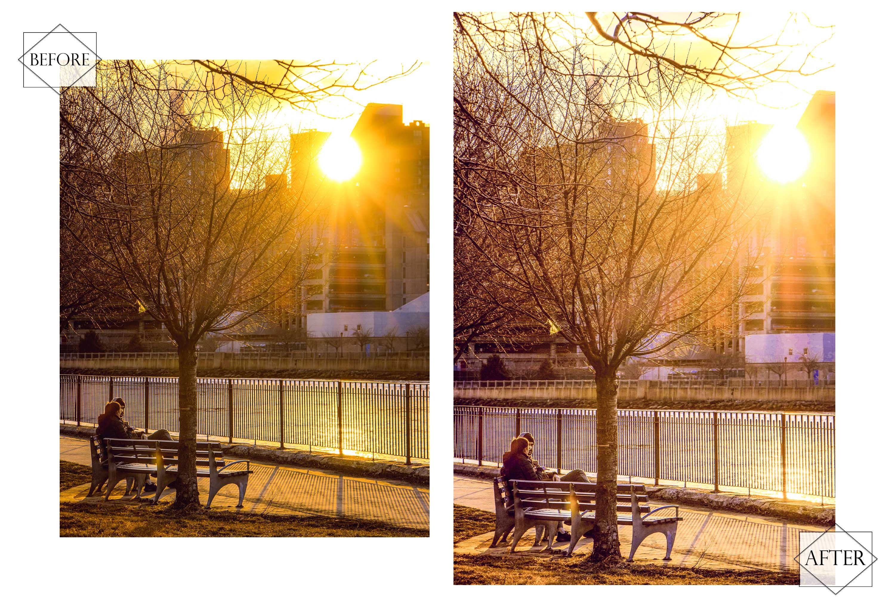 12 Photoshop Actions, Magical Sunset Ps Action, Blue ACR Preset ...