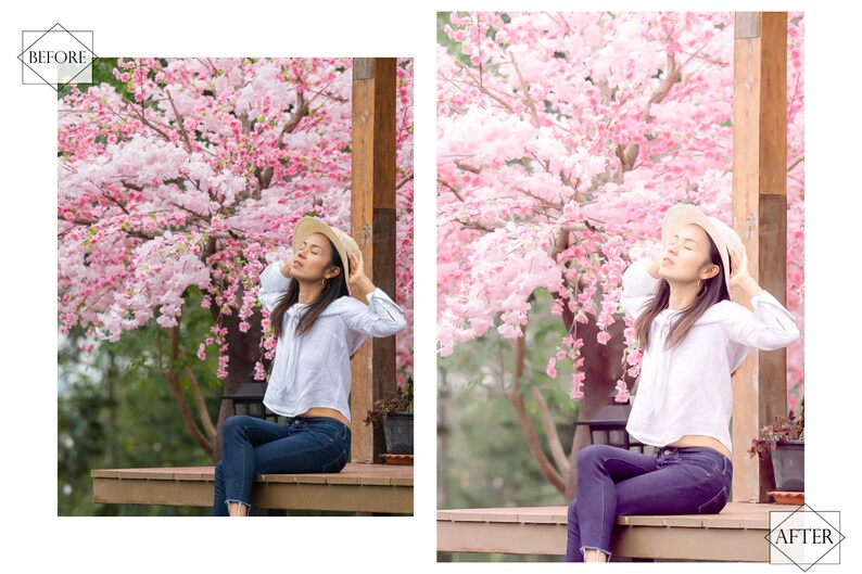 12 Dreamy Pink Photoshop Actions, Sweet Color ACR Preset, Soft Filter ...