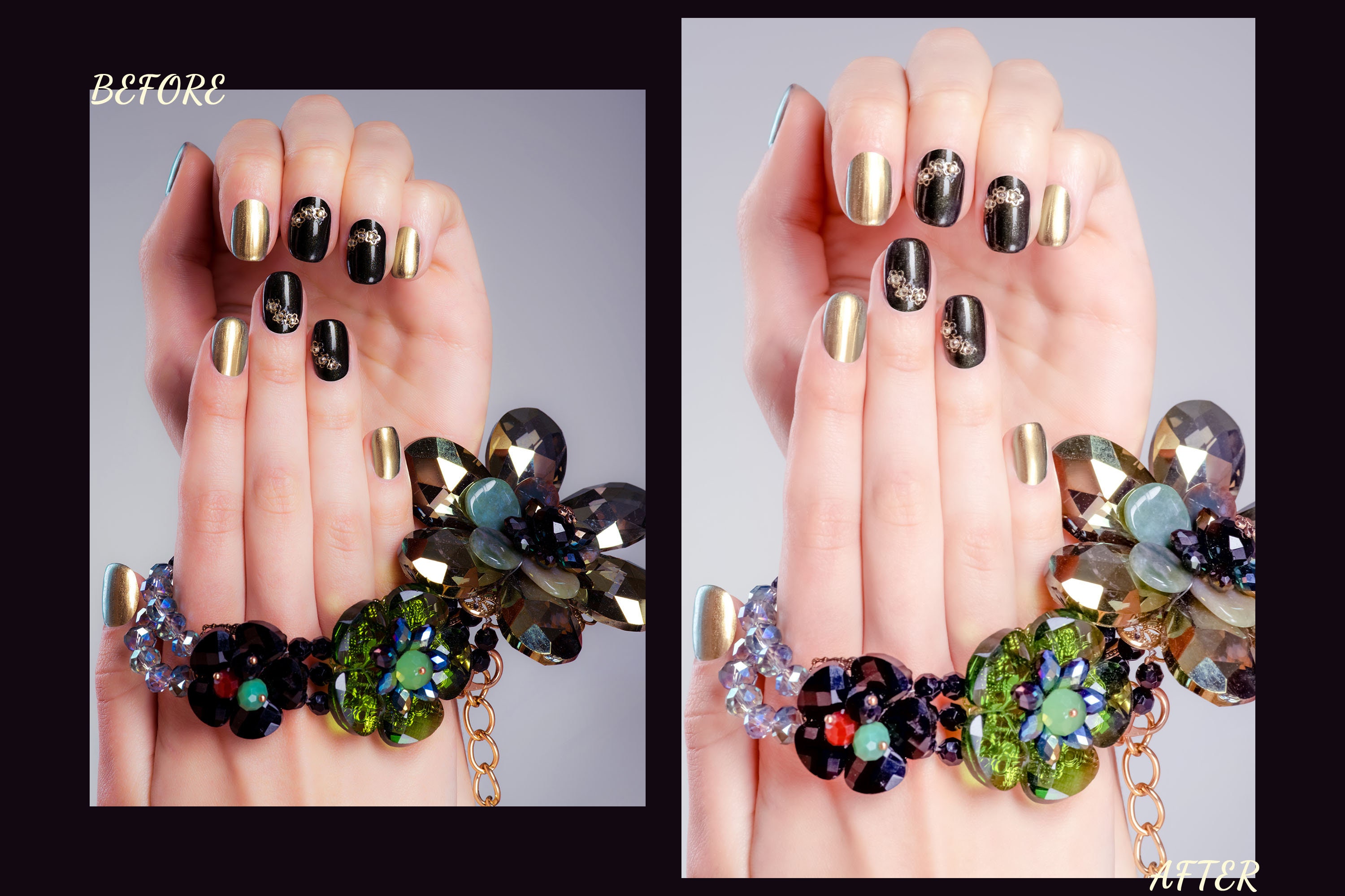 16 Nail Polish Photoshop Actions, Manicure Pedicure ACR Preset ...