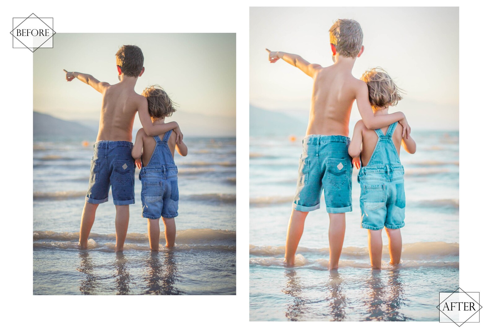 12 Photoshop Actions, Beach Sunset Ps Action, Sunrise ACR Preset ...