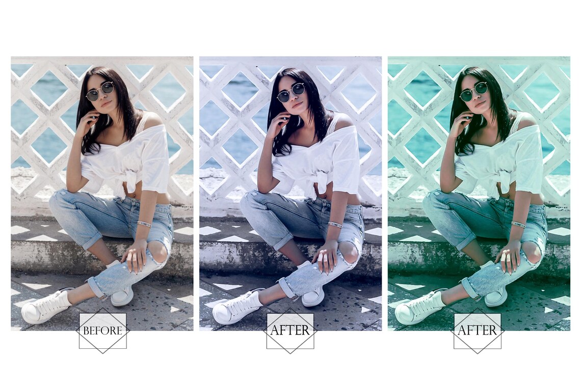 12 Photoshop Actions, Warm & Cold Ps Action, Cool Tint ACR Preset ...