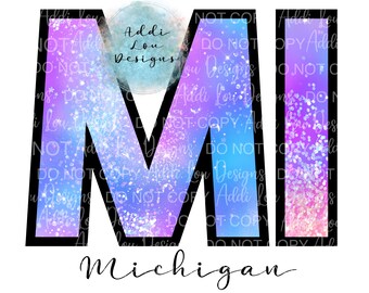 Fantasy Map of Michigan - Etsy