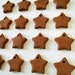 Handmade Ceramic Star Ornaments. Earthenware 2.5cm, Star Pendants ...