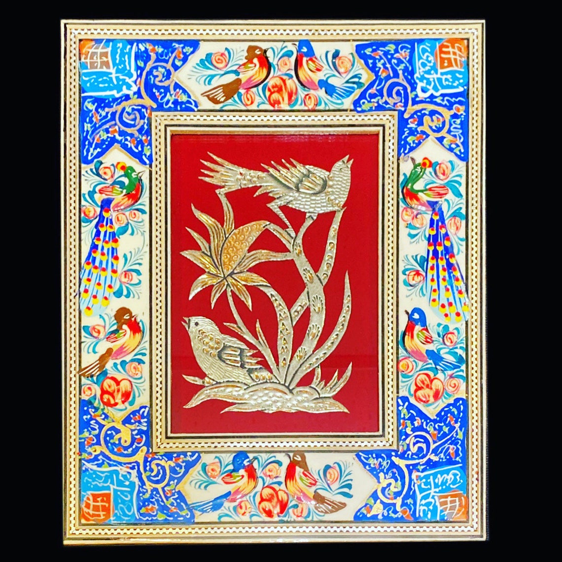 Handmade Inlaid Khatam Kari Wall Hanging Wall Art Frames | Etsy