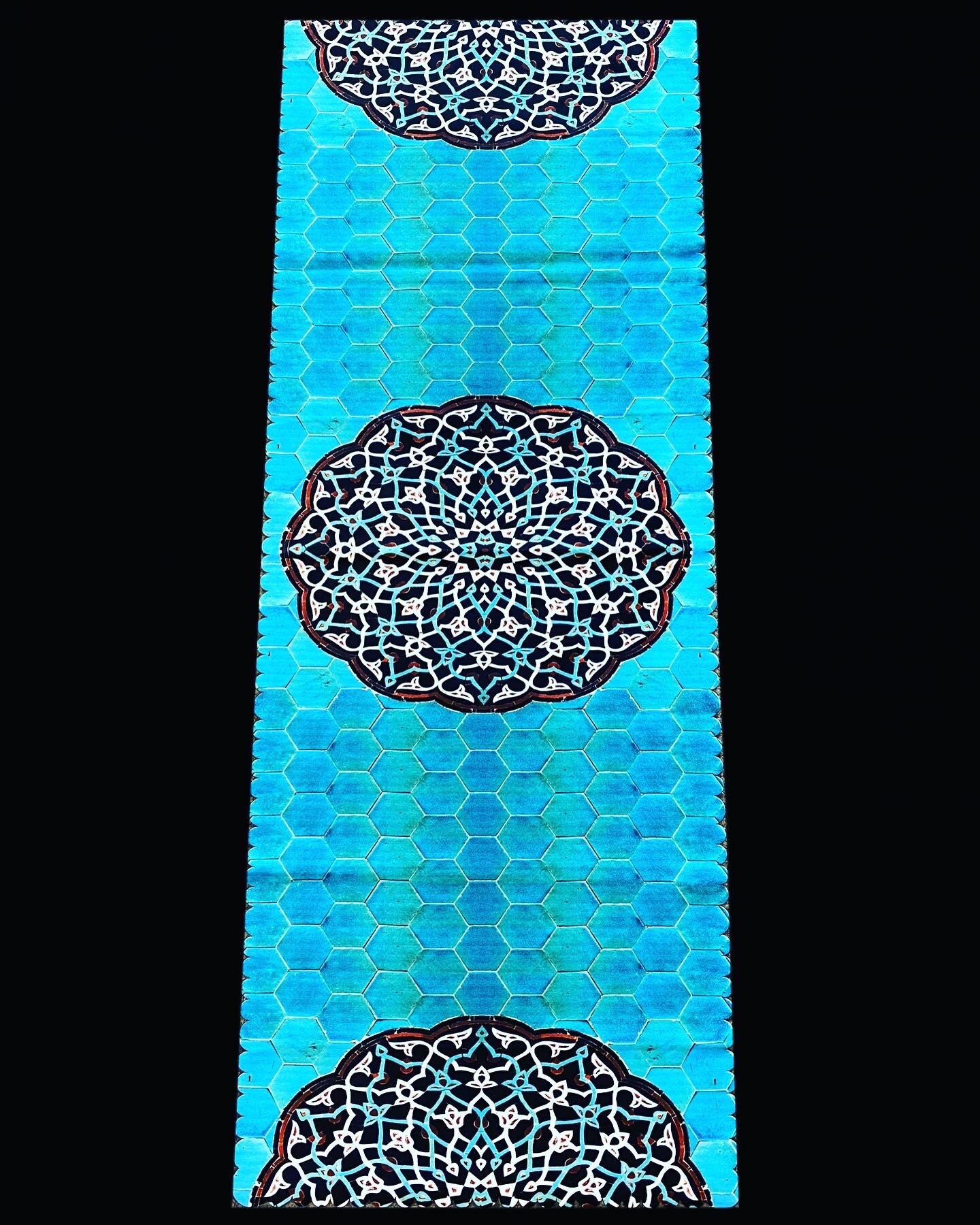 Farsi Calligraphy & Tile Design Persian Table Runners - Etsy