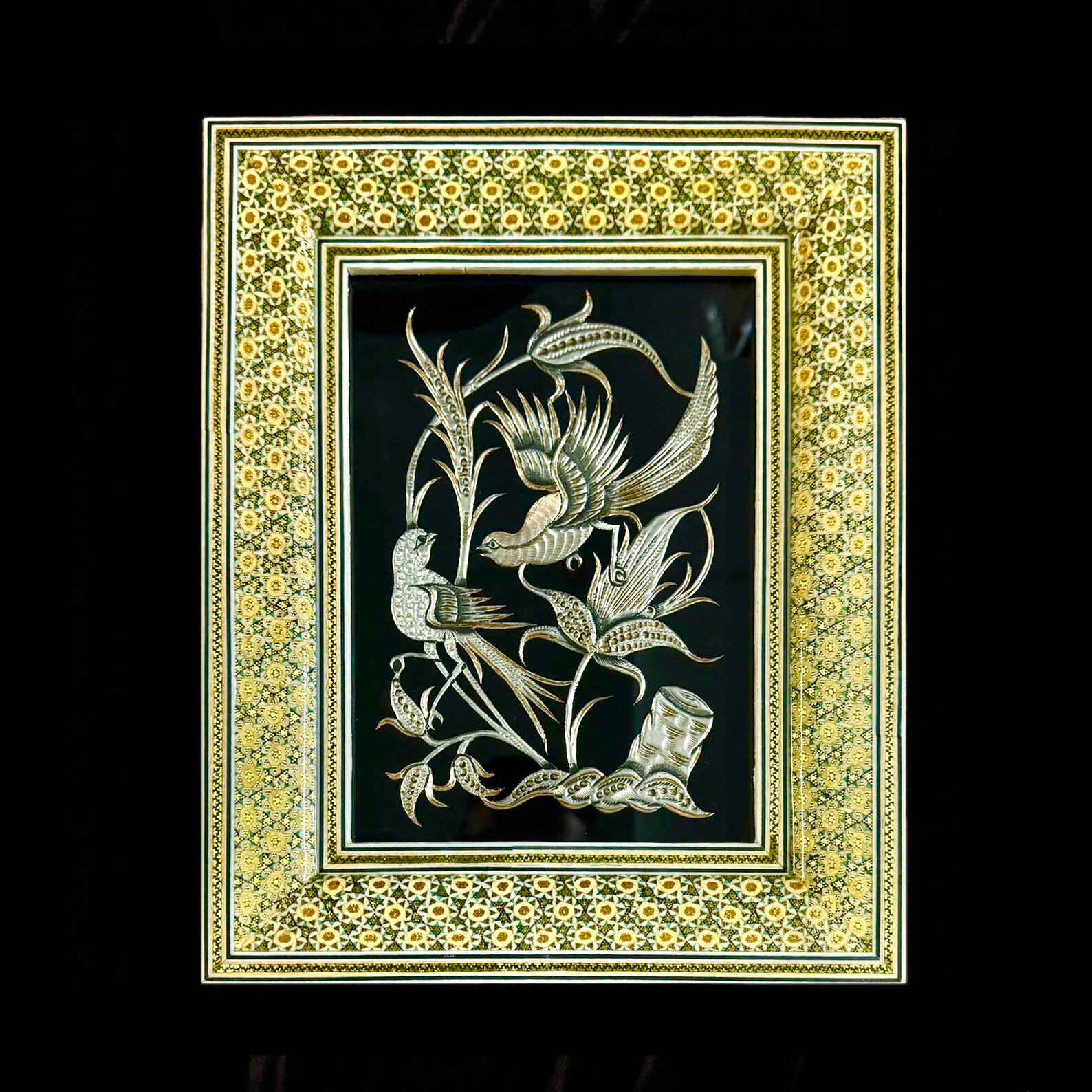 Handmade Inlaid Khatam Kari Wall Hanging Wall Art Frames - Etsy