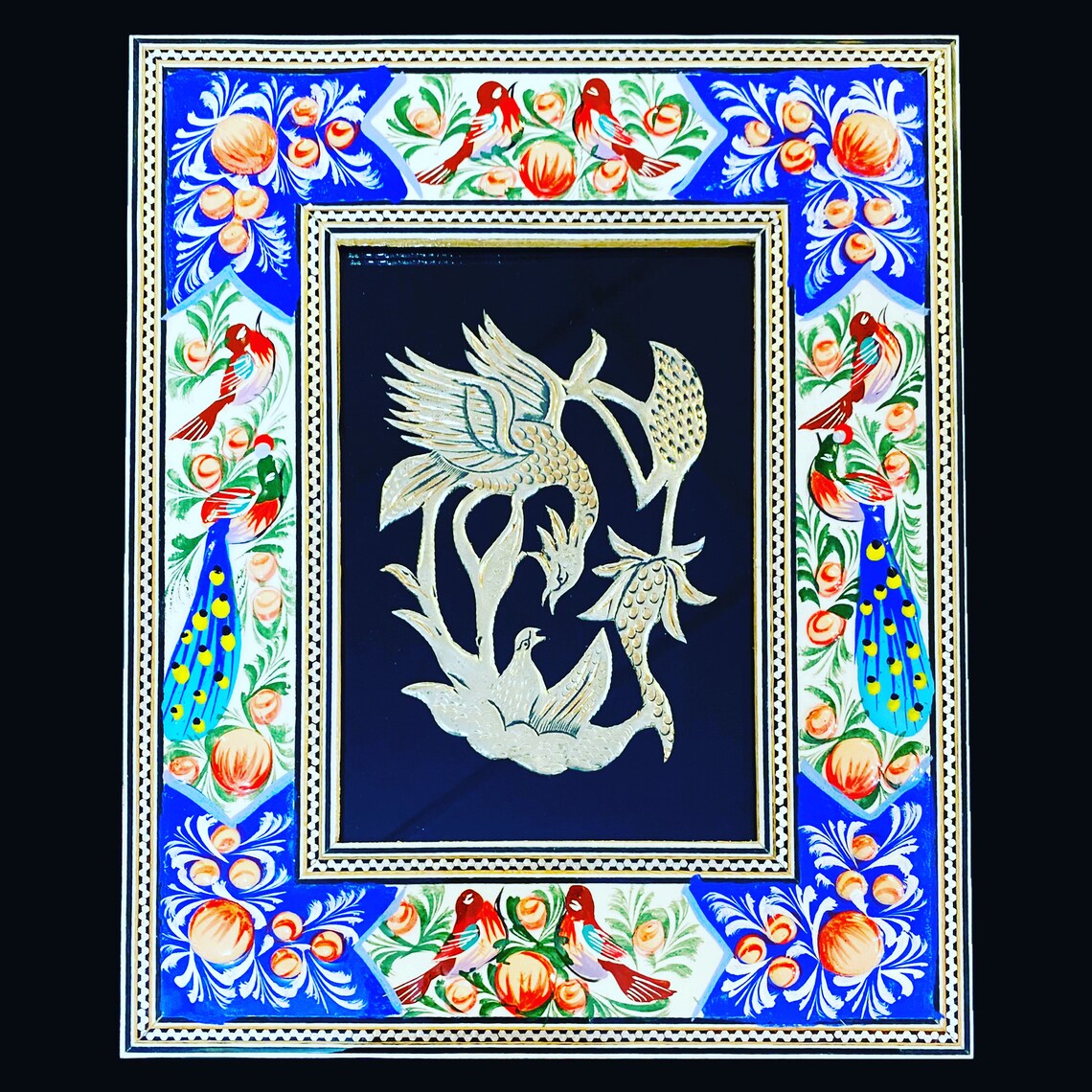 Handmade Inlaid Khatam Kari Wall Hanging Wall Art Frames - Etsy