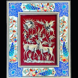 Handmade Inlaid Khatam Kari Wall Hanging Wall Art Frames | Etsy