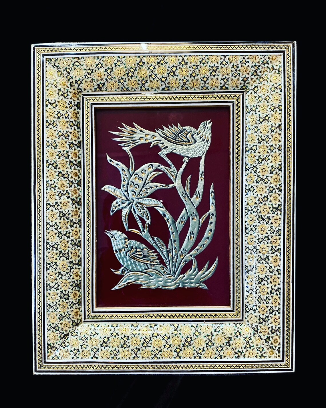 Handmade Inlaid Khatam Kari Wall Hanging Wall Art Frames | Etsy