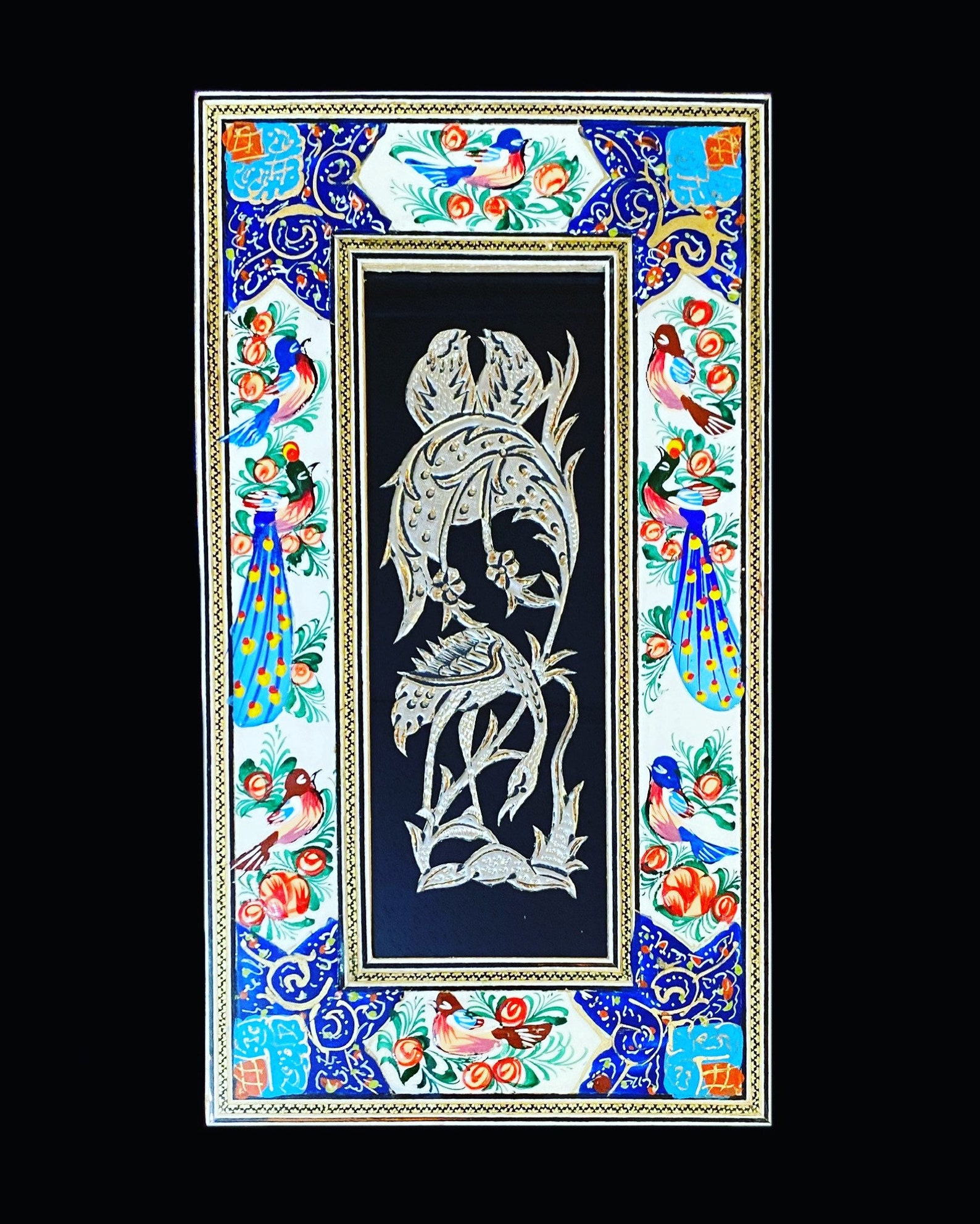 Handmade Inlaid Khatam Kari Wall Hanging Wall Art Frames | Etsy