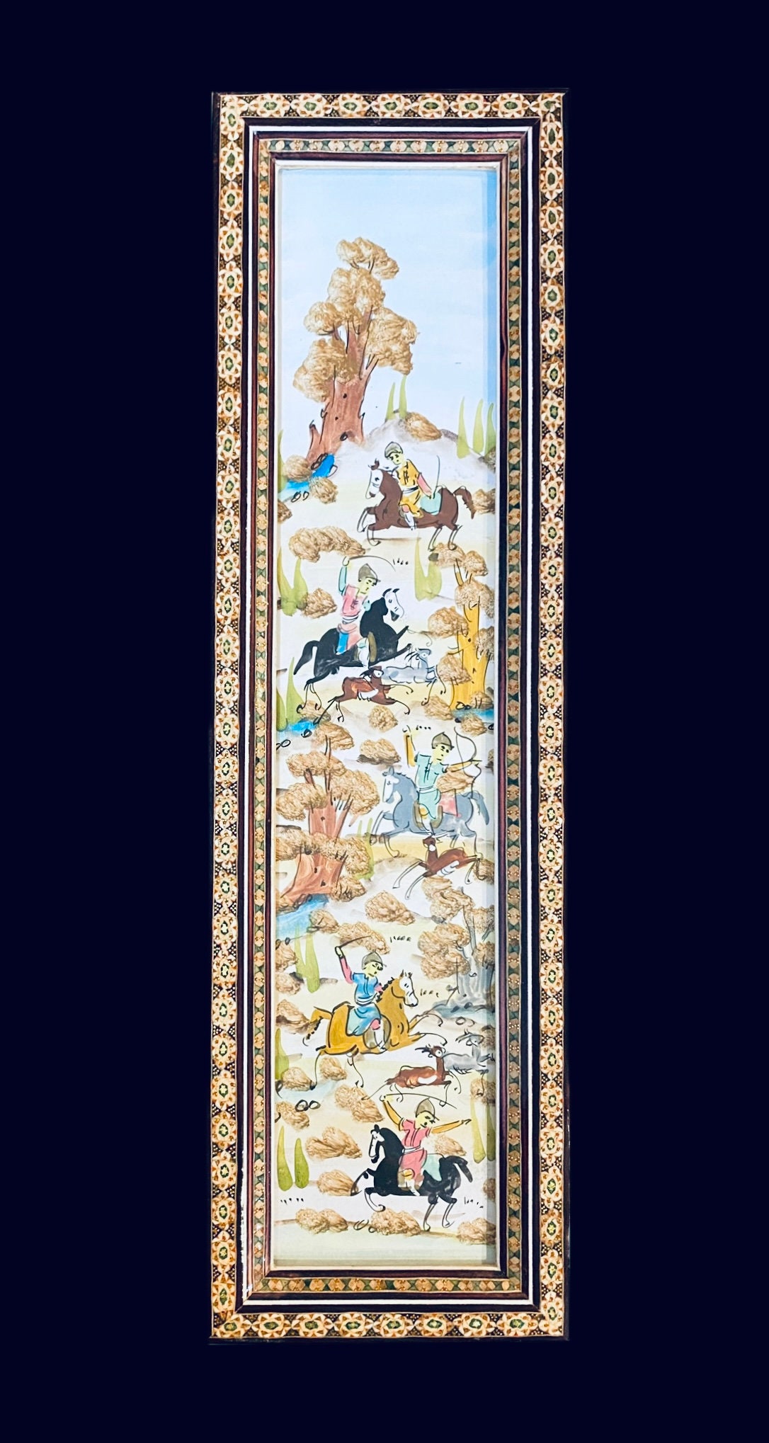 Handmade Inlaid Khatam Kari Wall Hanging Wall Art Frames - Etsy