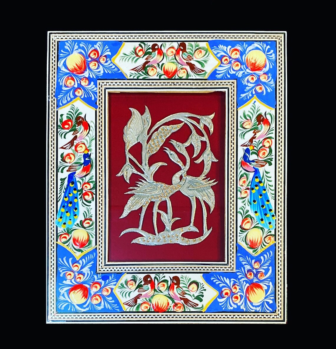 Handmade Inlaid Khatam Kari Wall Hanging Wall Art Frames | Etsy