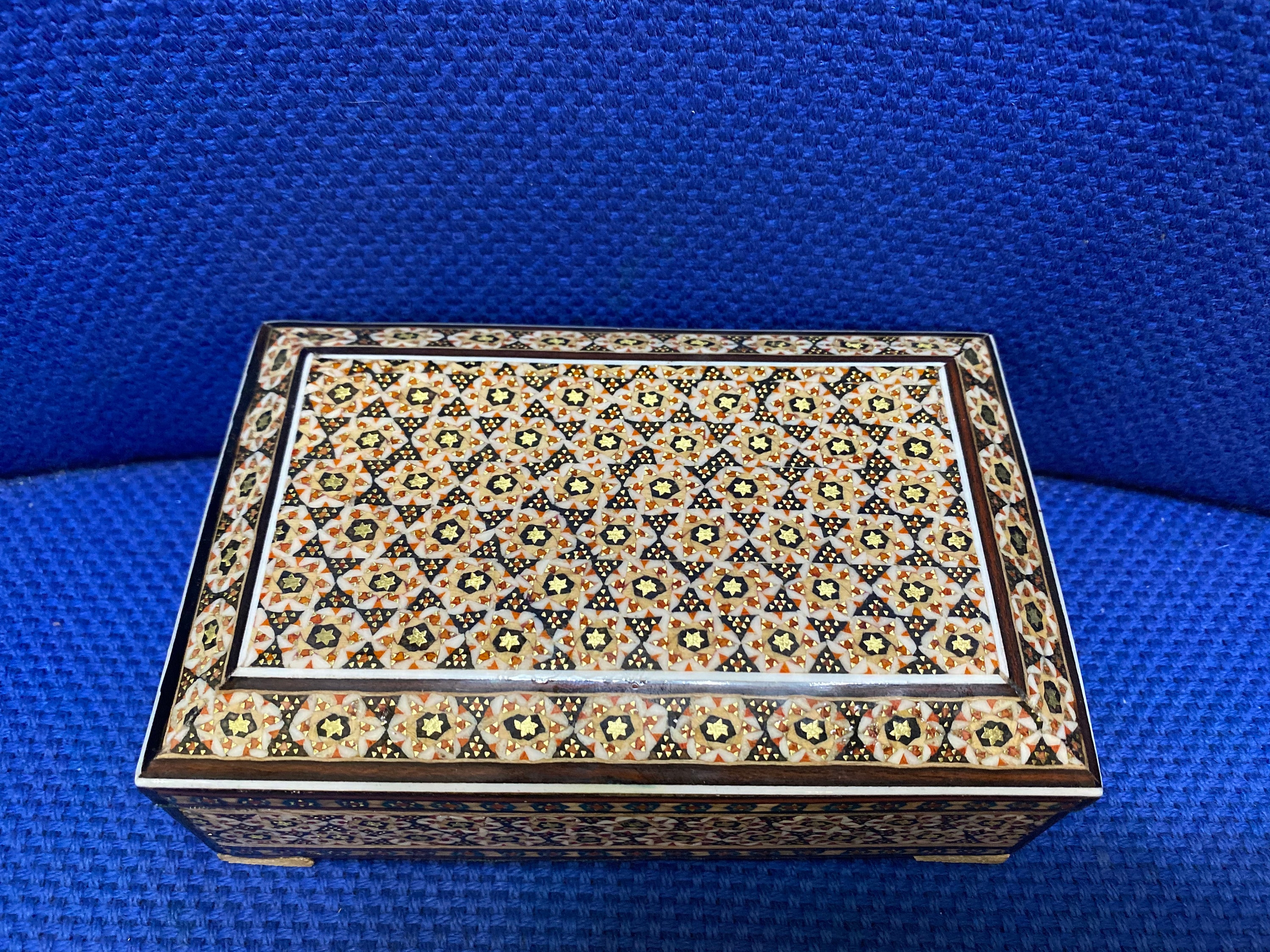 Handmade Inlaid Khatam Kari Boxes - Etsy