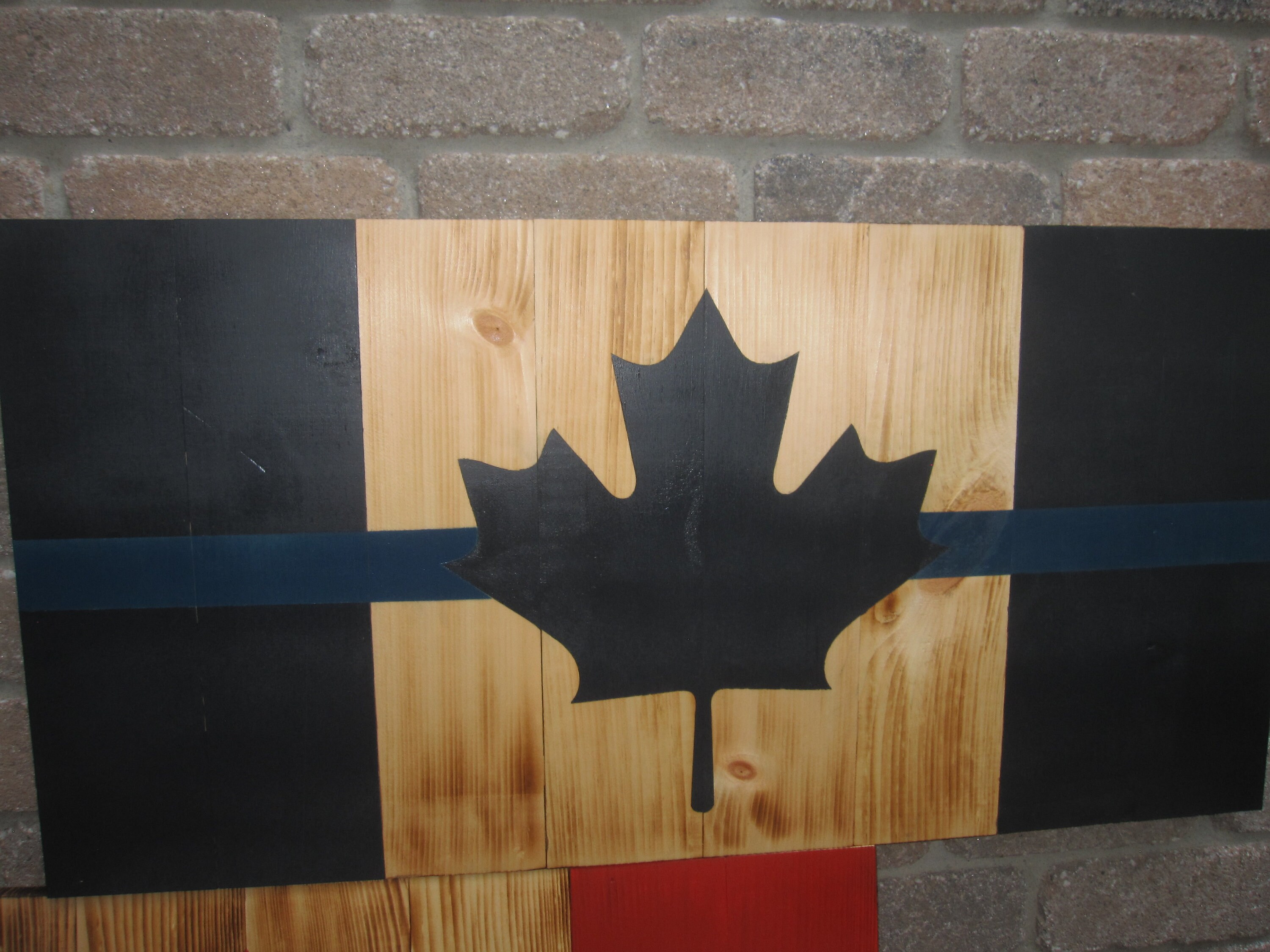 Rustic Wood Canadian Knotty Pine Flag - Etsy Canada