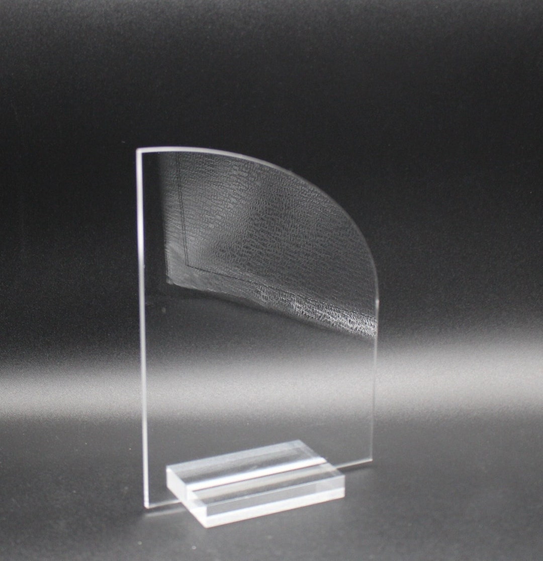 4” X 6" Half Arch Acrylic Blanks | Clear or Frosted Acrylic Blanks ...