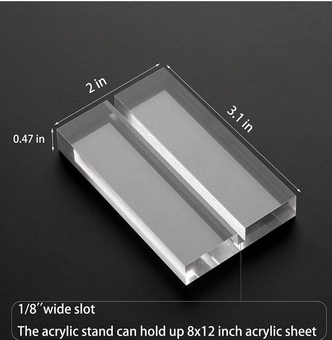 5 X 7 Acrylic Blanks Clear or Frosted Acrylic Blanks - Etsy