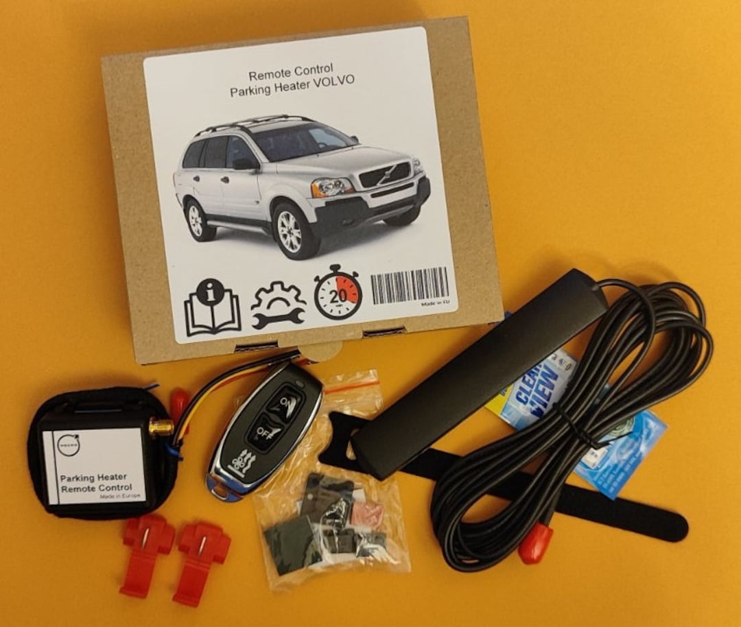 Volvo Parking Heater Remote Control : XC90, XC70, V70, S60, S80, S40 ...