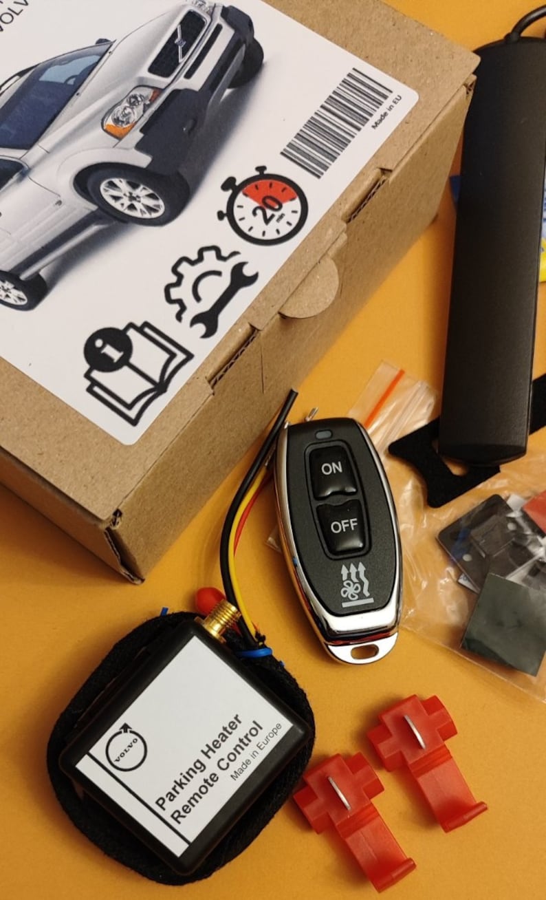 Volvo Parking Heater Remote Control : XC90, XC70, V70, S60, S80, S40 ...