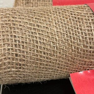 5.5” Burlap Natural Ribbon, Rustic Ribbon, Wreath Burlap, Craft Burlap ...