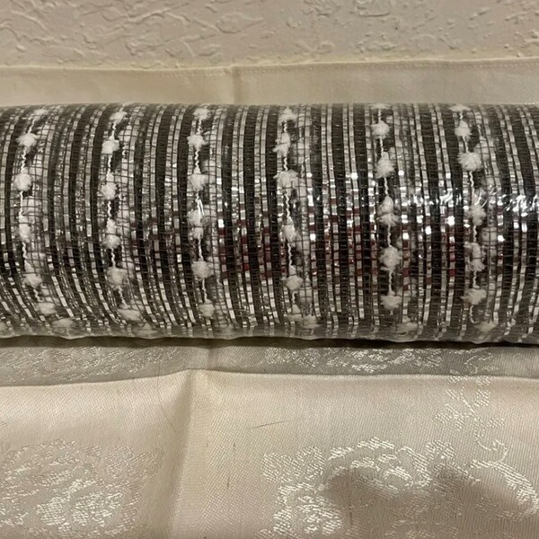 Silver Deco Mesh - Etsy