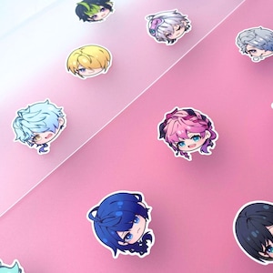 Otome Game Matte & Waterproof Vinyl Sticker Sheets - Etsy