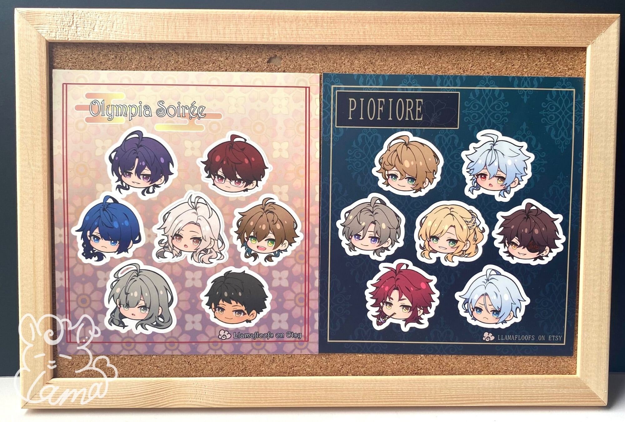 Otome Game Matte & Waterproof Vinyl Sticker Sheets - Etsy