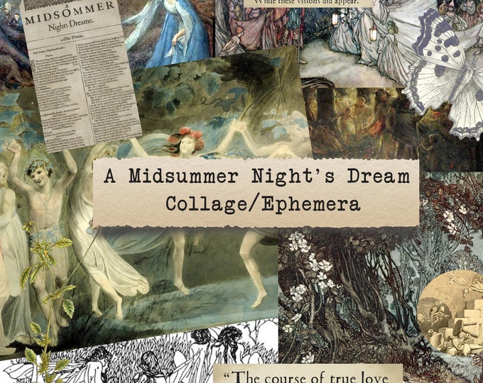 WILLIAM SHAKESPEARE A Midsummer Night's Dream 1986 Pelican Paperback - Etsy