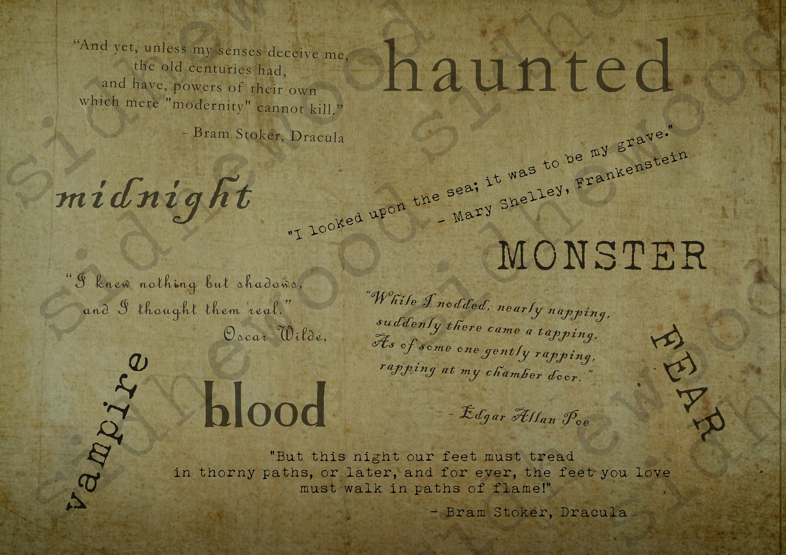 Gothic / Horror / Halloween Junk Journal Spooky Ephemera - Etsy