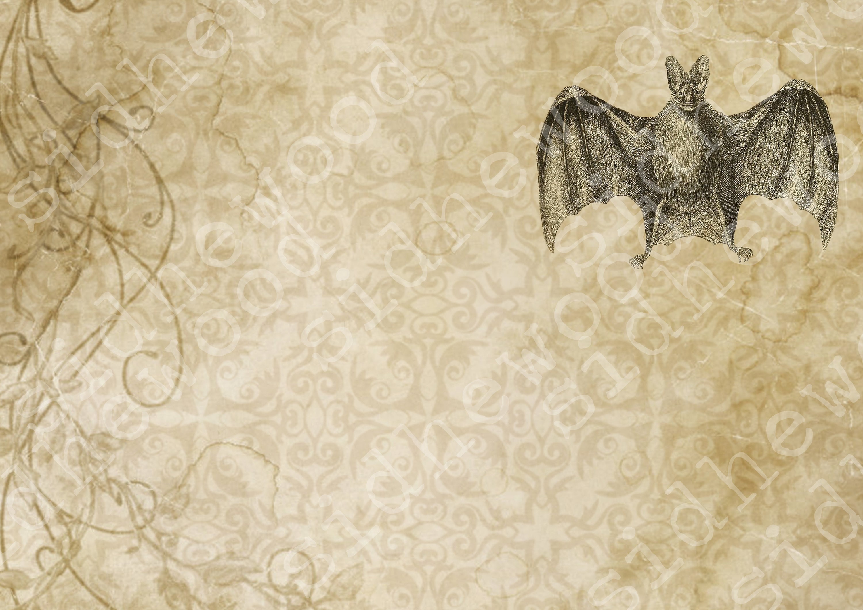 Vampire - Perfect for Junk Journals, Ephemera, Printable Paper Crafts ...