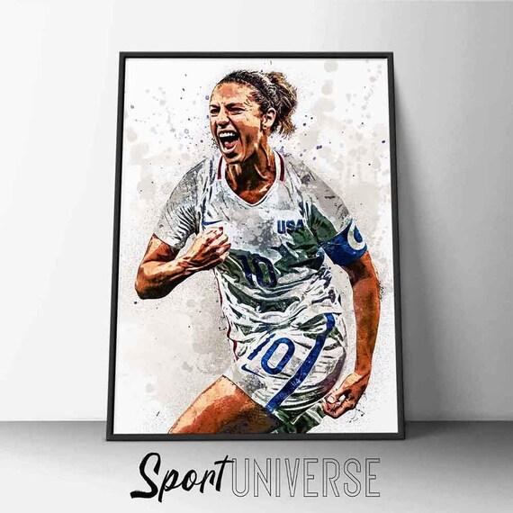 Carli Lloyd Poster Carli Lloyd Print Canvas Print USA Art | Etsy