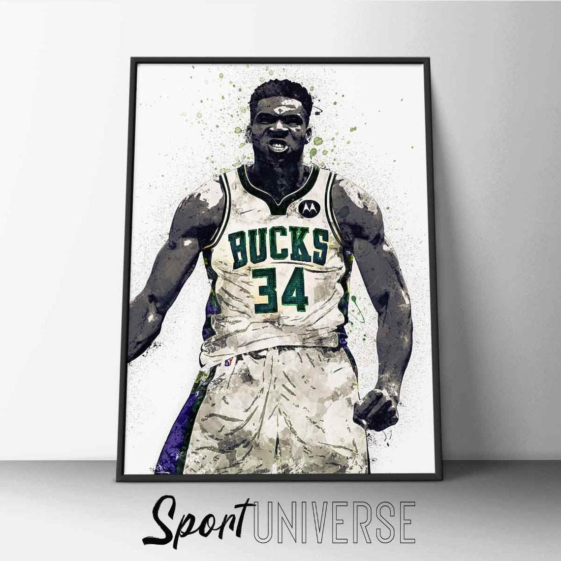 Giannis Antetokounmpo Poster Giannis Antetokounmpo Print - Etsy