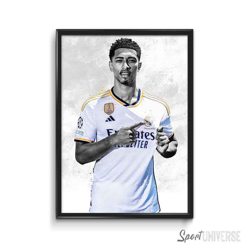 Jude Bellingham Poster Jude Bellingham Print Art Print Wall Art Man ...