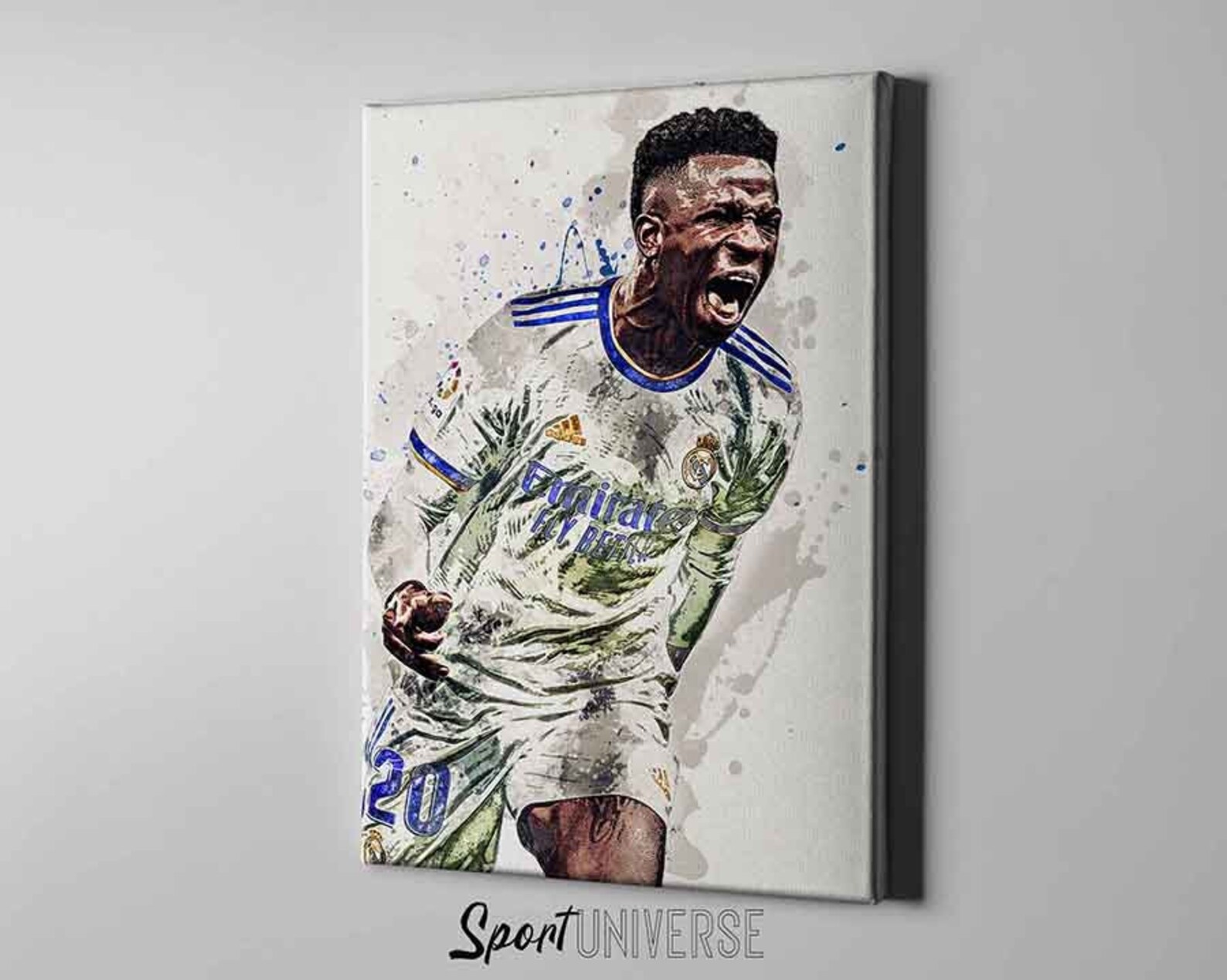 Vinicius Junior Poster Vinicius Junior Print Canvas Print Real - Etsy