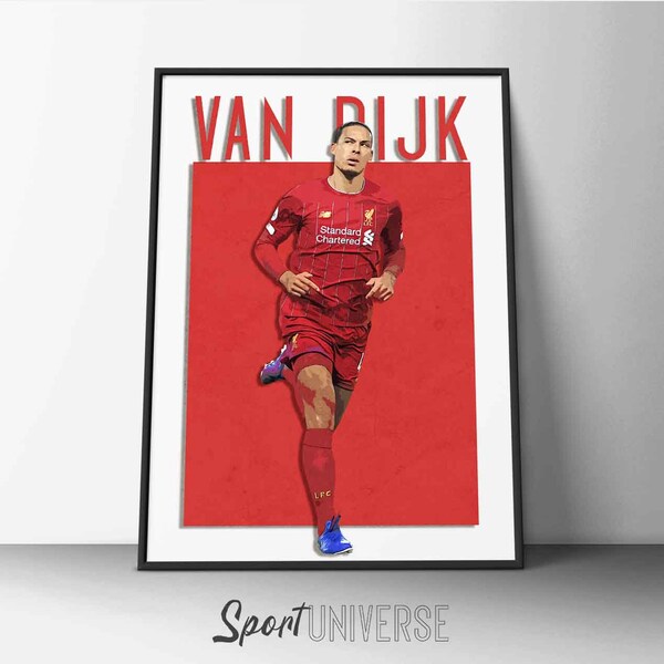 Van Dijk Poster - Etsy