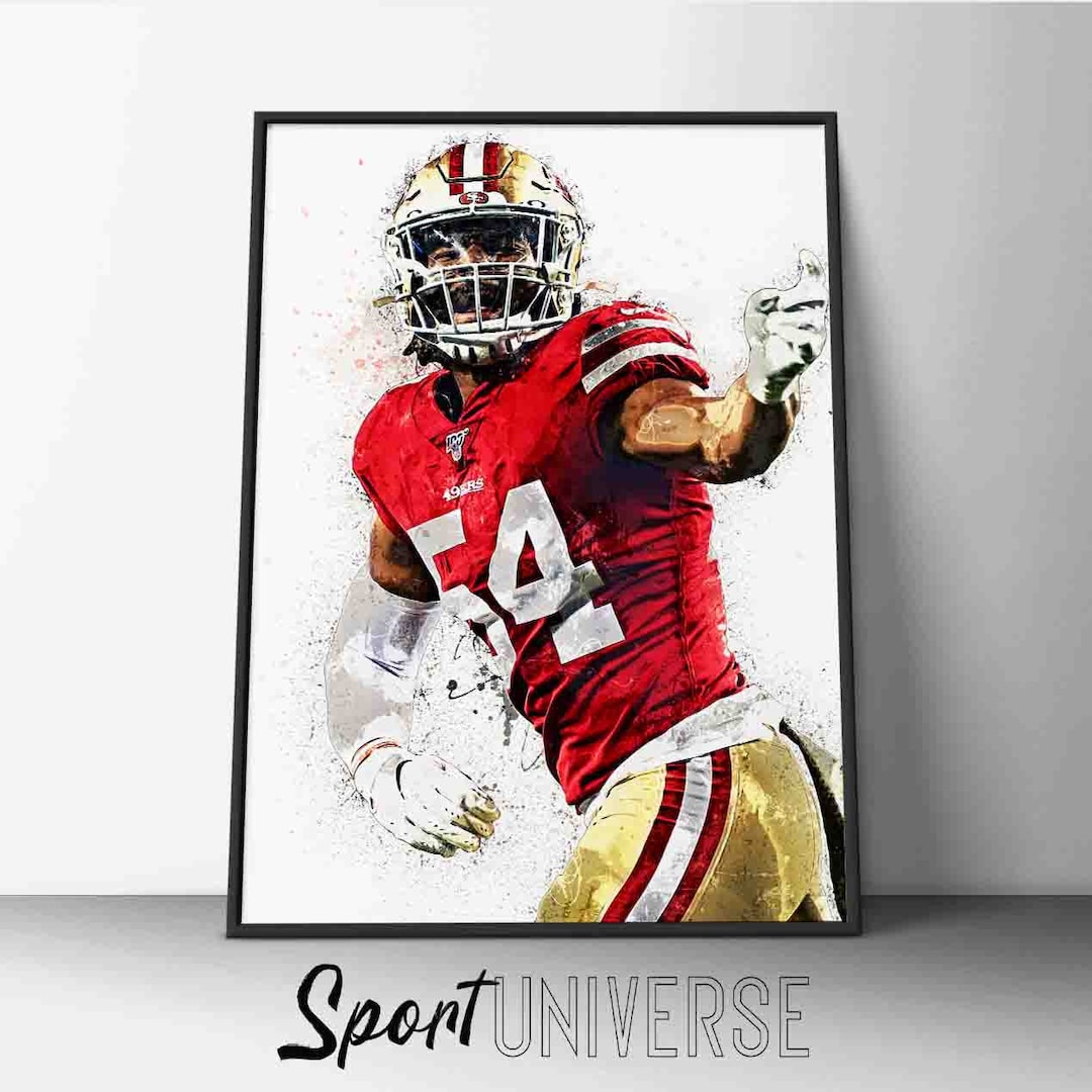 Fred Warner Poster Fred Warner Canvas Print San Francisco - Etsy