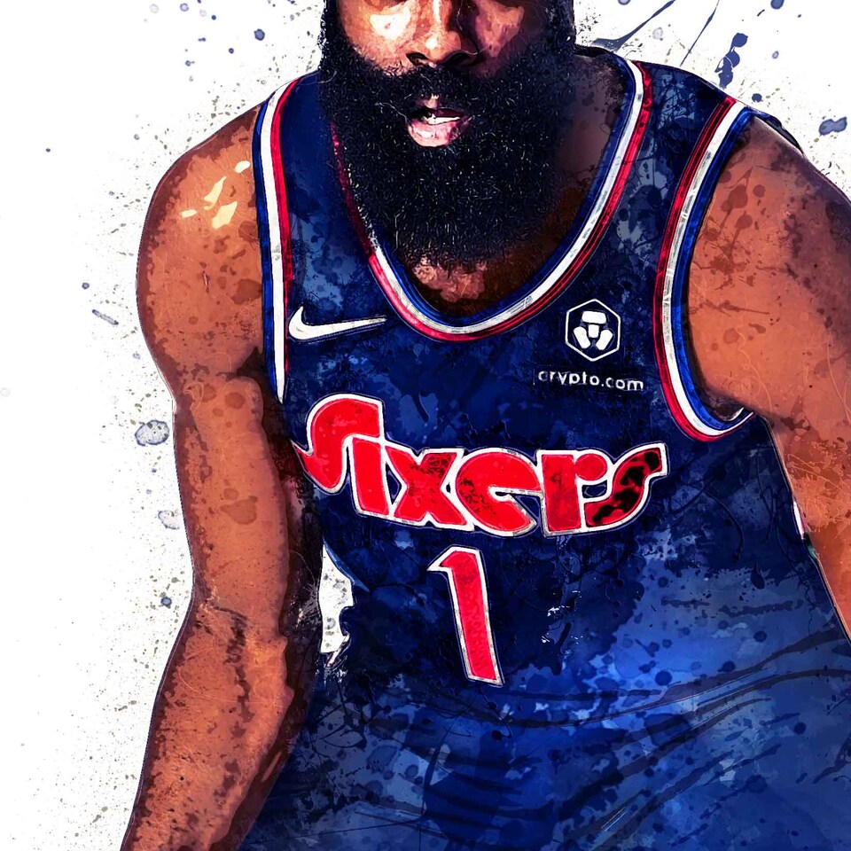 James Harden poster James Harden Premium Matte Vertical Posters sold by ...