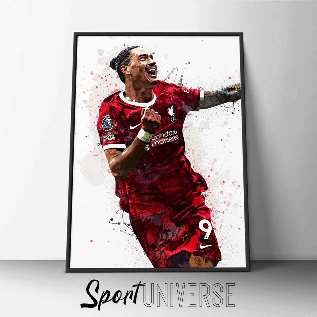 Darwin Núñez Print Nunez Canvas Print Art Print Wall Art Man - Etsy