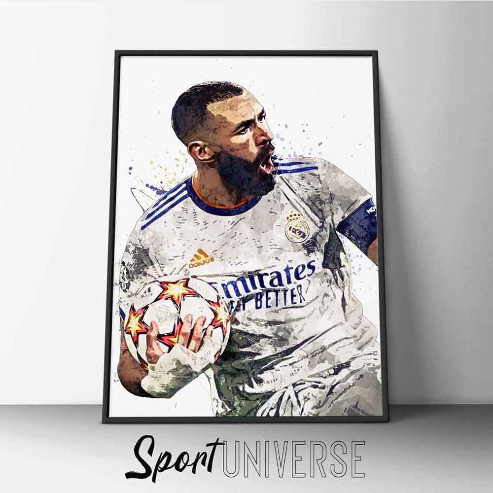 Karim Benzema Poster