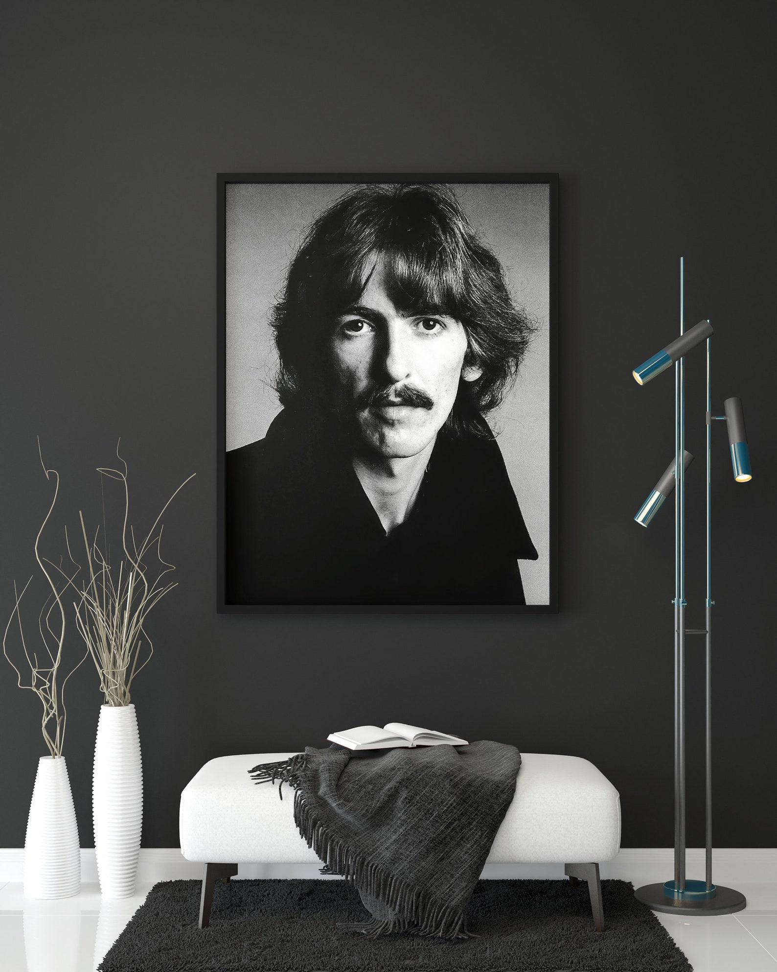 George Harrison Poster George Harrison Canvas Poster No | Etsy
