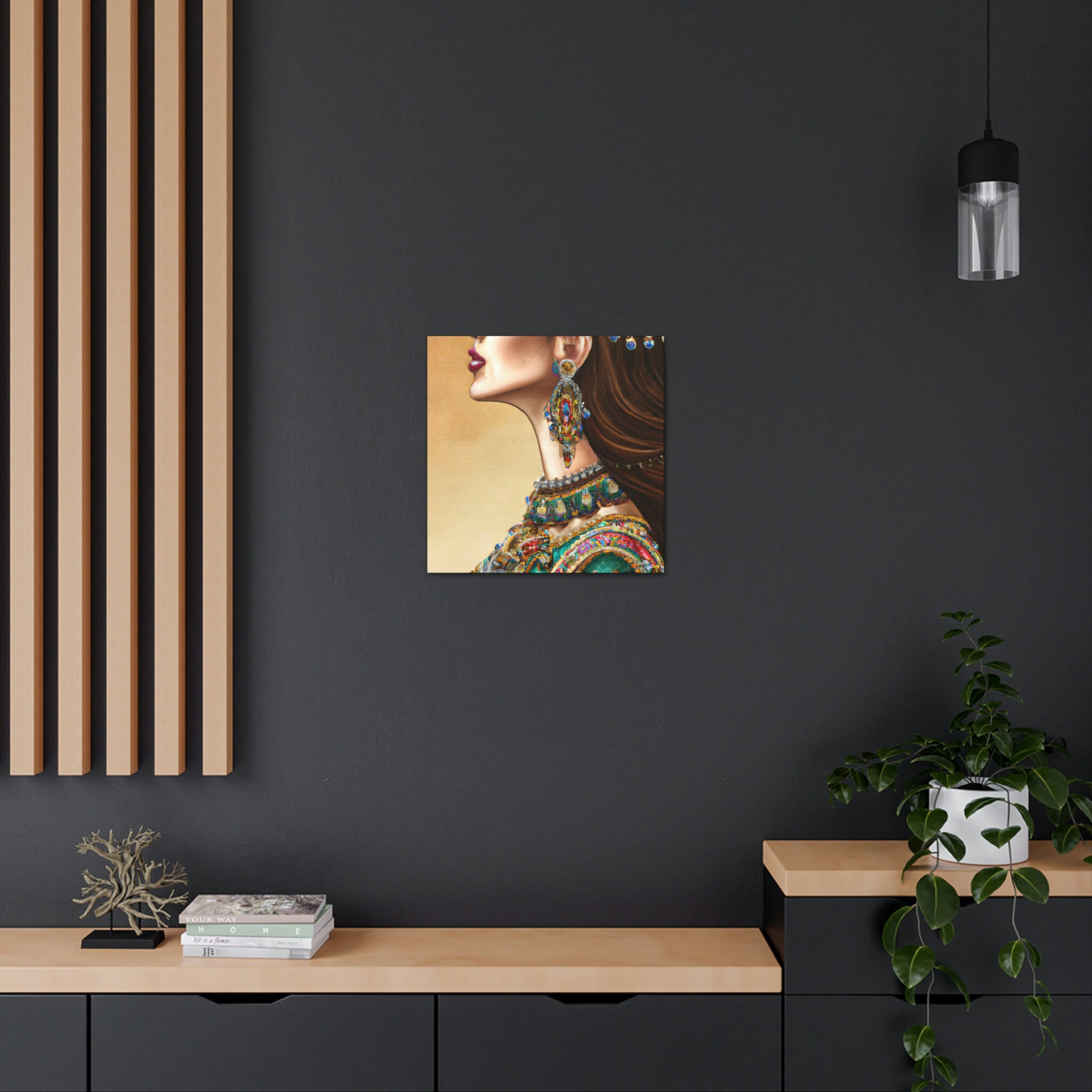 Sharmeen Khan Pakistani Canvas - Etsy